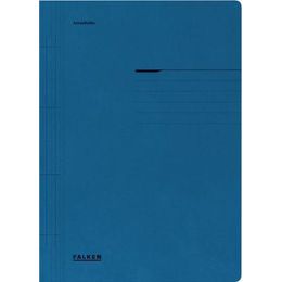 Falken Schnellhefter, DIN A4, Manila RC-Karton, blau