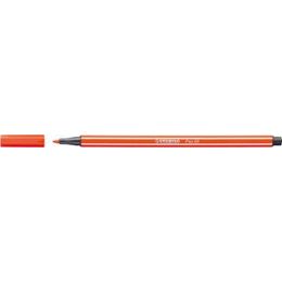 Stabilo® Fasermaler Pen 68, rot, 10 Stück
