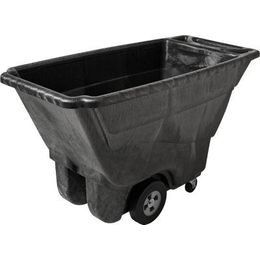 Kippmulde Rubbermaid Tilt Trucks, schwerere Lasten, B 1457 x T 682 x H 860 mm, Strukturschaum, schwarz