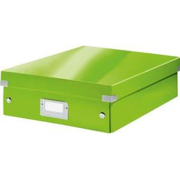 Leitz&reg; Organisationsbox Click + Store, mittel, gr&uuml;n