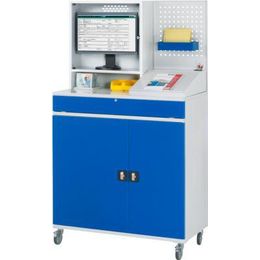 Rau Computer-Schrank Typ 1100T-M67, B 1100 x T 520 x H 1770 mm, fahrbar