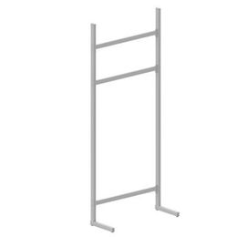 Kerkmann Variabo Leerregal, Grundfeld, einseitig, L 1000 x H 2500 mm