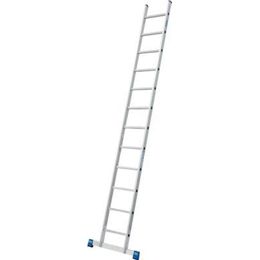 Krause Alu-Anlegeleiter Stabilo, 12 Sprossen, mit Traverse