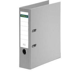 Sch&auml;fer Shop Ordner Sch&auml;fer Shop Select, DIN A4, R&uuml;ckenbreite 80 mm,Griffloch, auswechselbares R&uuml;ckenschild, Polypropylen, 1 St&uuml;ck, grau