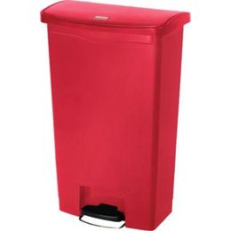 Rubbermaid Tretabfalleimer Slim Jim&reg;, Kunststoff, Fassungsverm&ouml;gen 68 Liter, rot