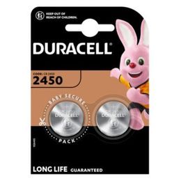 Lithium Knopfzellen Duracell CR2450, 3V, Duralock Power Preserve Technologie, 2 St&uuml;ck