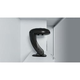 Feuerwehrspind C+P Evolo Maxi, 4 Abteile f&uuml;r 2 Personen, mit Helmhalter, mit Sockel, B 1300 x T 500 x H 1950 mm, RAL 7016 Anthrazitgrau