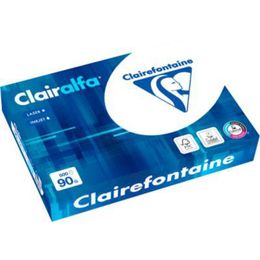 Kopierpapier Clairefontaine Clairalfa, DIN A4, 90 g/m&sup2;, hochwei&szlig;, 2500 Blatt