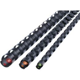 GBC&reg; Binder&uuml;cken, Plastik, &Oslash; 25 mm, 50 St&uuml;ck, schwarz