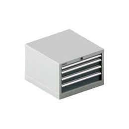 Sch&auml;fer Shop Sch&auml;fer Shop Select Schubladenschrank 27-27, 4 Sch&uuml;be, bis 75 kg, B 564 x T 572 x H 400 mm, anthrazitgrau/lichtgrau