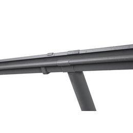 Regenrinne & Fallrohr f&uuml;r &Uuml;berdachungssystem WSM Leipzig, B 4300 mm, Kunststoff