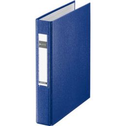 Leitz&reg; Ringbuch, DIN A5, 2-Ring-Mechanik, R&uuml;ckenbreite 40 mm, blau