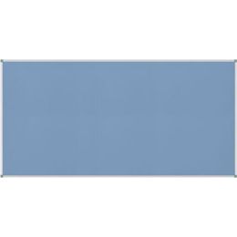 Maulstandard Pinboard, Textil, 900 x 1800 mm, hellblau