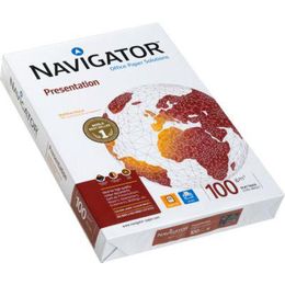 Kopierpapier NAVIGATOR Presentation, DIN A3, 100 g/m², hochweiß, 500 Blatt