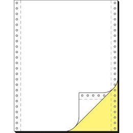 Sch&auml;fer Shop Sch&auml;fer Shop Select Computer Endlospapier, LP, SD, gelbe Kopie, 2-fach blanko, 1000 St&uuml;ck