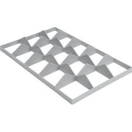 Fachwerkeinsatz FW 1191-1 unten, PE-HD, grau