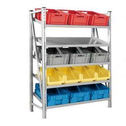 Sch&auml;fer Shop Fachebene, schr&auml;g, f&uuml;r Regal R 7000, T 600 x B 1283 mm