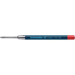 Gro&szlig;raummine XB Schneider Slider 755, Strichst&auml;rke XB, rot, 10 St&uuml;ck