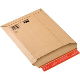 Versandtaschen Colompac, Wellpappe, haftklebend, recyclebar, 20 St&uuml;ck, B 250 x H 340 mm, braun