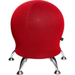 Topstar Hocker Sitness 5, mit integriertem Gymnastikball, belastbar bis 110 kg, rot
