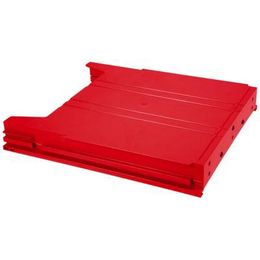 Ablagefach EICHNER Big, f&uuml;r Wandsortierer, F&uuml;llh&ouml;he 34 mm, B 262 x T 42 x H 302 mm, rot