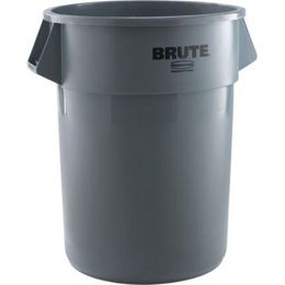 Rubbermaid Wertstoffsammler Brute, Polyethylen, rund, 208 l, grau