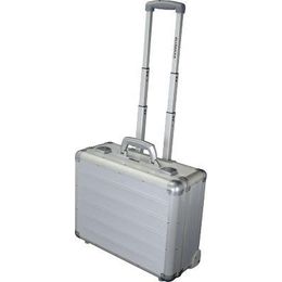 alumaxx Business Trolley GALAXY, mit Tragegriff und Rollen, 1 Fach, silber