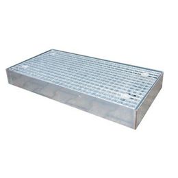 Bauer Bodenschutzwanne Typ BSW 122, befahrbar, verzinkt
