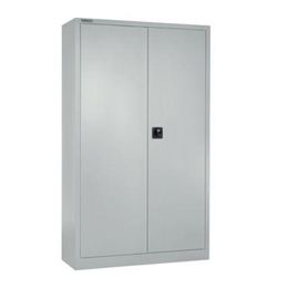 Sch&auml;fer Shop Sch&auml;fer Shop Select Fl&uuml;gelt&uuml;renschrank MS iCONOMY, Stahl, 5 Ordnerh&ouml;hen, B 950 x T 400 x H 1935 mm, wei&szlig;aluminium RAL 9006