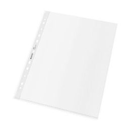 Leitz&reg; Prospekth&uuml;llen Recycle, Format DIN A4, Universallochung, dokumentenecht, 100 % recycelbar, transparent, 25 St&uuml;ck
