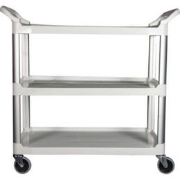 Rubbermaid X-TRA&trade; Mehrzweckwagen, offene Ausf&uuml;hrung, bis 135 kg, wei&szlig;
