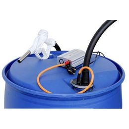 Elektropumpe CEMO CENTRI SP 30, 12V, f&uuml;r AdBlue&reg;, Diesel, Frischwasser und K&uuml;hlerfrostschutzmittel, Netzger&auml;t 230V, 4m Schlauch, Zapfventil