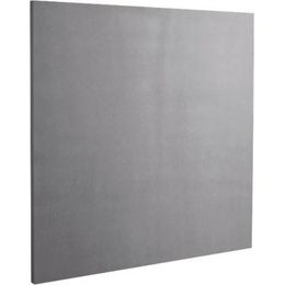 Wandabsorber Quadrat, B 500 x H 500 mm, Polyestervlies in Filzoptik, grau