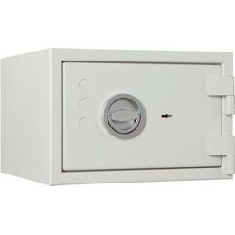 format Tresor Sicherheitsschrank Seguro 20, Sicherheitsstufe S2, B 407 x T 410 x H 272 mm, 19 Liter, lichtgrau