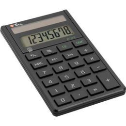 Tischrechner Twen Eco 8, solarbetrieben, 8-stelliges Display, 37 g, Vorzeichenwechsel, 1 Speicher