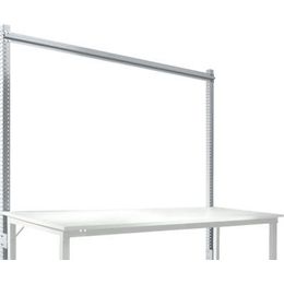 Manuflex Aufbauportal, Grundtisch SPEZIAL Arbeitstisch-/Werkbanksystem UNIVERSAL/PROFI, 2000 mm, alusilber