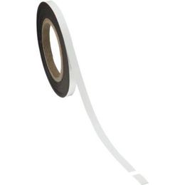 Magnetband, wei&szlig;, 10 x 10000 mm