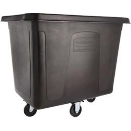 Transportwanne Rubbermaid Cube Truck, 0,45 m&sup3;, bis 227 kg, mit Rollen, schwarz