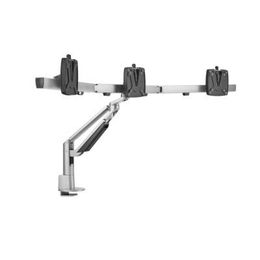 Triple-Monitorarm Novus Clu Plus X3 C, 1,5-4,5 kg je Arm, dreh-/schwenk-/h&ouml;henverstellbar, VESA, wei&szlig;
