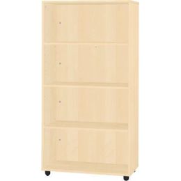 Sch&auml;fer Shop Sch&auml;fer Shop Select Regal LOGIN, 4 Ordnerh&ouml;hen, B 800 x T 420 x H 1514 mm, Ahorn Dekor