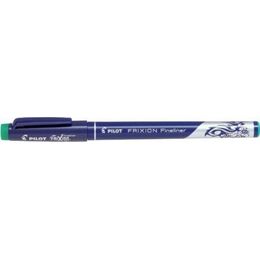 Pi.lot Fineliner FriXion, Strichst&auml;rke 0,45 mm, radierbar, 12er-Pack, gr&uuml;n