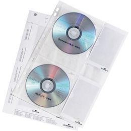 Durable CD/DVD-H&uuml;lle A4, f&uuml;r 4 CD/DVDs