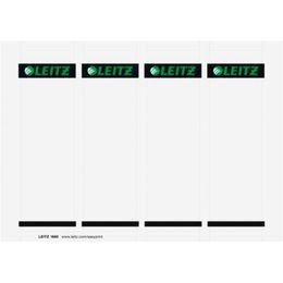 Leitz&reg; Einsteckschilder f&uuml;r 180&deg;-Qualit&auml;tsordner, R&uuml;ckenbreite 80 mm, bedruckbar, 100 St&uuml;ck