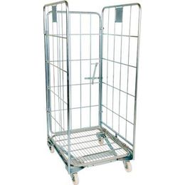 Nestbarer Rollbeh&auml;lter, 3-seitig, Traglast 500 kg