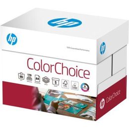 HP Kopierpapier Hewlett Packard ColorChoice, DIN A4, 90 g/m&sup2;, hochwei&szlig;, 2500 Blatt