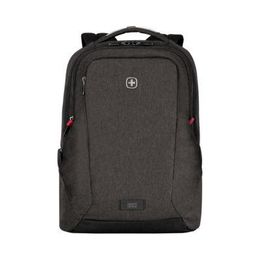 Laptop Rucksack Wenger MX Professional, 21 l, f&uuml;r Laptops bis 16" & Tablets bis 10", Laptop- & Tabletfach, L 210 x B 330 x H 450 mm, Polyester, grau