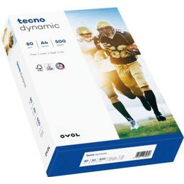 Kopierpapier tecno dynamic, DIN A4, 80 g/m&sup2;, hochwei&szlig;, 2500 Blatt
