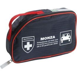Holthaus Medical Verbandtasche MONZA, f&uuml;r das Auto, Inhalt nach DIN 13 164, B 250 x T 70 x H 150 mm, Nylon, blau-rot