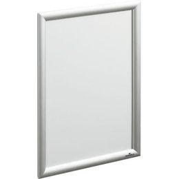 Klapprahmen Durable, DIN A3, Hoch- oder Querformat, Aluminium & Polystyrol, silber