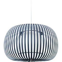 Deckenleuchte ESTENO, &Oslash; 600 mm, blau, Textil/PVC, E27, meet by Paperflow